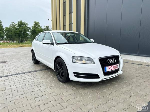 White Audi A3 2011 in Klaipeda, with an engine capacity of 1.60 L and mileage of 300 thousand km for 5900 €, photo 1 on AUTOMOTO.COM.LV