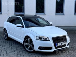 White Audi A3 2011 in Jelgava, with an engine capacity of 2.00 L and mileage of 248 thousand km for 6450 €, photo 3 on AUTOMOTO.COM.LV