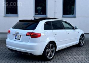 White Audi A3 2011 in Jelgava, with an engine capacity of 2.00 L and mileage of 248 thousand km for 6450 €, photo 8 on AUTOMOTO.COM.LV