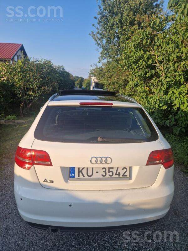 Balts Audi A3 2011 Rīga, ar dzinēja tilpumu 2.00 L un nobraukumu 207 tūkst. km par 5400 €, foto 1 vietnē AUTOMOTO.COM.LV