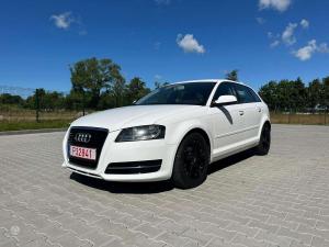 White Audi A3 2011 in Klaipeda, with an engine capacity of 1.60 L and mileage of 300 thousand km for 5300 €, photo 7 on AUTOMOTO.COM.LV