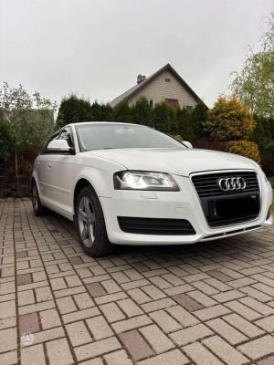 Balts Audi A3 2011 Kaišiadorys, ar dzinēja tilpumu 1.90 L un nobraukumu 311 tūkst. km par 3600 €, foto  vietnē AUTOMOTO.COM.LV
