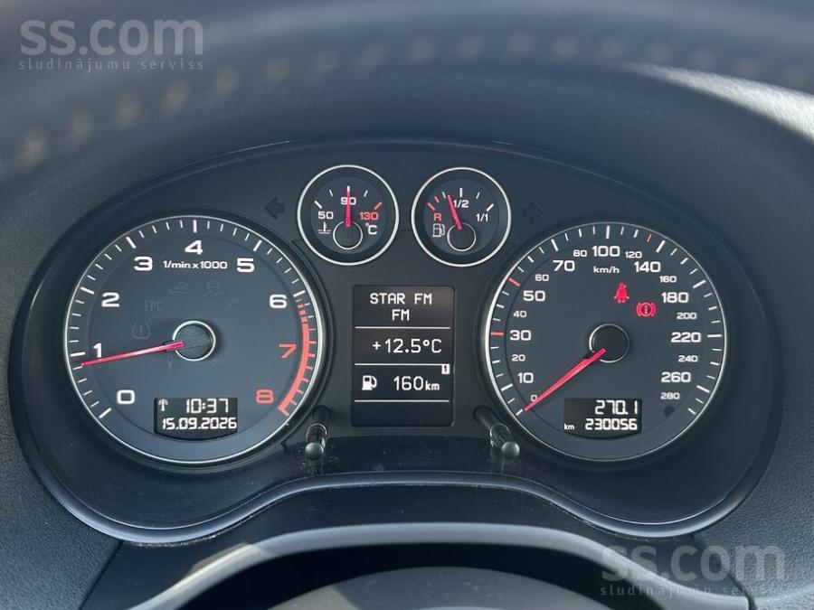 Белый Ауди А3 2011 в Тукумс, объемом двигателя 2.00 л и пробегом 230 тыс. км за 6700 €, фото 17 на AUTOMOTO.COM.LV