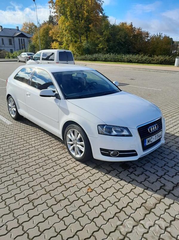 Balts Audi A3 2011 Saldus, ar dzinēja tilpumu 1.60 L un nobraukumu 206 tūkst. km par 5250 €, foto 1 vietnē AUTOMOTO.COM.LV
