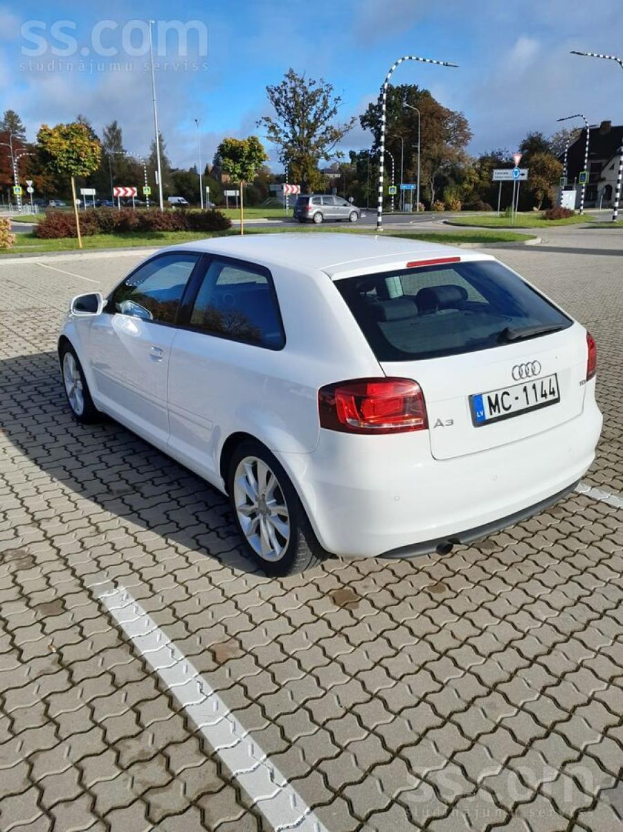 Balts Audi A3 2011 Saldus, ar dzinēja tilpumu 1.60 L un nobraukumu 206 tūkst. km par 5250 €, foto 5 vietnē AUTOMOTO.COM.LV