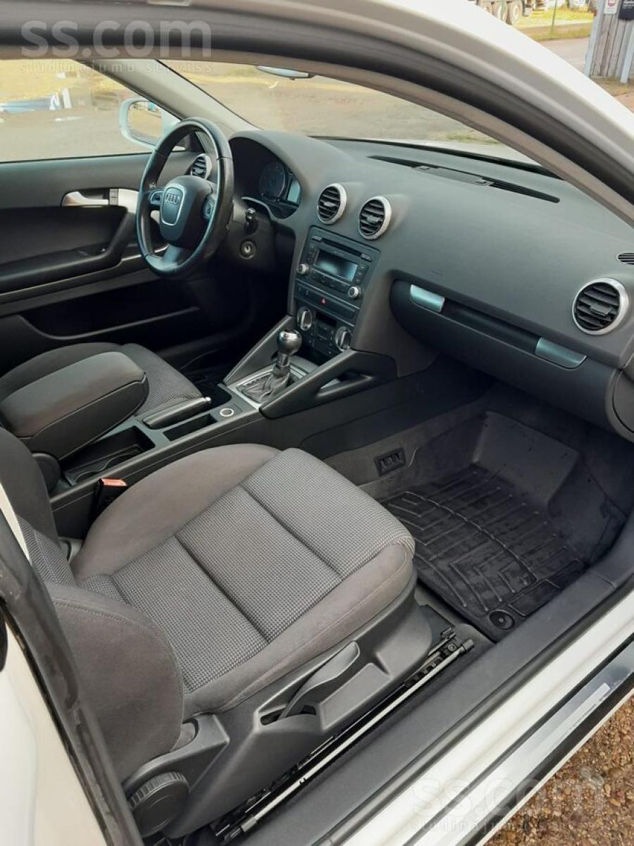 Balts Audi A3 2011 Saldus, ar dzinēja tilpumu 1.60 L un nobraukumu 206 tūkst. km par 5250 €, foto 11 vietnē AUTOMOTO.COM.LV