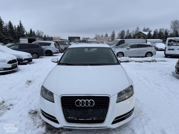 White Audi A3 2012 in Utena, with an engine capacity of 1.60 L and mileage of 270 thousand km for 5200 €, photo 2 on AUTOMOTO.COM.LV