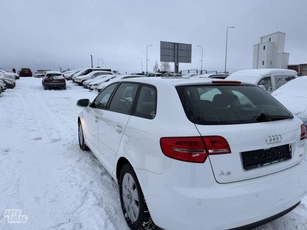 White Audi A3 2012 in Utena, with an engine capacity of 1.60 L and mileage of 270 thousand km for 5200 €, photo 6 on AUTOMOTO.COM.LV