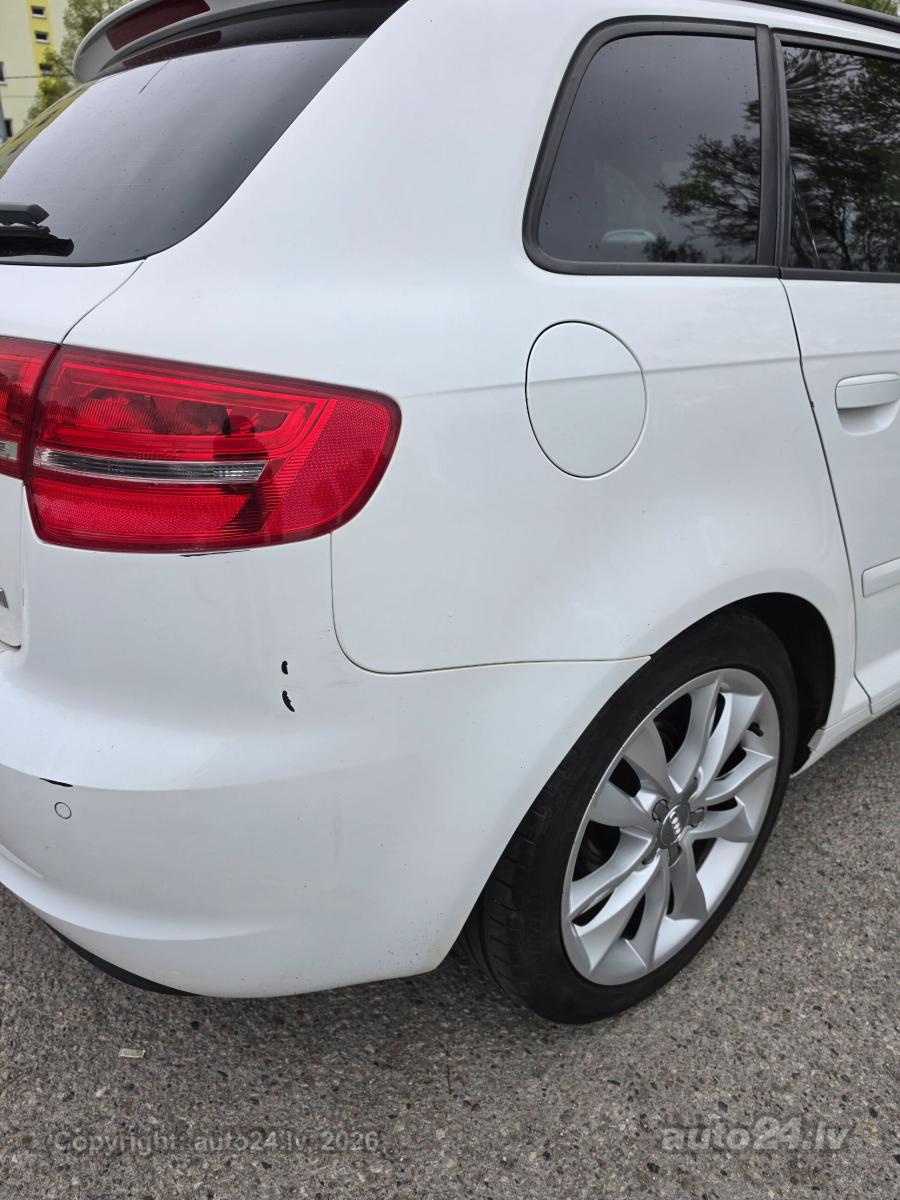 Balts Audi A3 2012 Tartu, ar dzinēja tilpumu 1.40 L un nobraukumu 210 tūkst. km par 6500 €, foto 5 vietnē AUTOMOTO.COM.LV