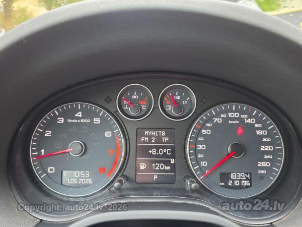 Белый Ауди А3 2012 в Тарту, объемом двигателя 1.40 л и пробегом 210 тыс. км за 6500 €, фото 10 на AUTOMOTO.COM.LV