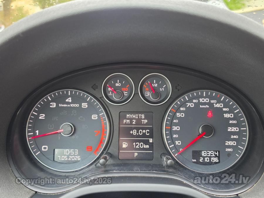 Balts Audi A3 2012 Tartu, ar dzinēja tilpumu 1.40 L un nobraukumu 210 tūkst. km par 6500 €, foto 11 vietnē AUTOMOTO.COM.LV