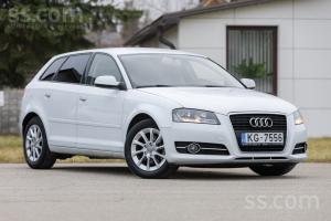 Balts Audi A3 2012 Jelgava, ar dzinēja tilpumu 2.00 L un nobraukumu 240 tūkst. km par 5999 €, foto 3 vietnē AUTOMOTO.COM.LV