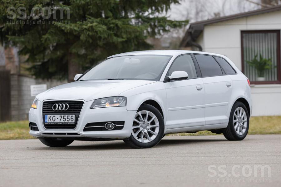 Balts Audi A3 2012 Jelgava, ar dzinēja tilpumu 2.00 L un nobraukumu 240 tūkst. km par 5999 €, foto 4 vietnē AUTOMOTO.COM.LV