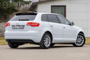 Balts Audi A3 2012 Jelgava, ar dzinēja tilpumu 2.00 L un nobraukumu 240 tūkst. km par 5999 €, foto 7 vietnē AUTOMOTO.COM.LV