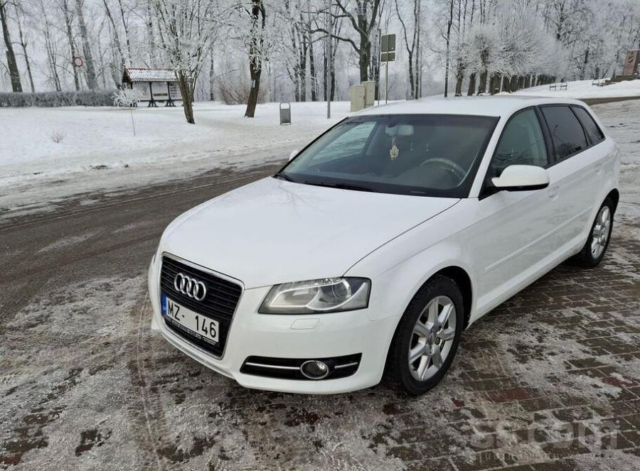 Balts Audi A3 2012 Bauska, ar dzinēja tilpumu 1.60 L un nobraukumu 273 tūkst. km par 5800 €, foto 1 vietnē AUTOMOTO.COM.LV