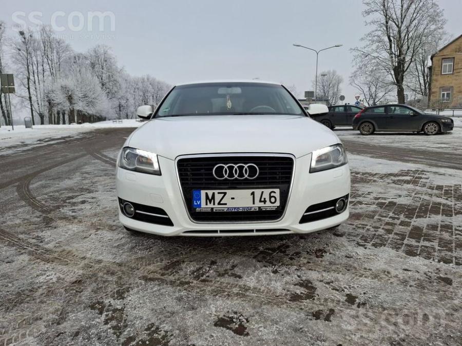 Balts Audi A3 2012 Bauska, ar dzinēja tilpumu 1.60 L un nobraukumu 273 tūkst. km par 5800 €, foto 3 vietnē AUTOMOTO.COM.LV