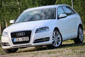 Balts Audi A3 2012 Rīga, ar dzinēja tilpumu 2.00 L un nobraukumu 267 tūkst. km par 6290 €, foto  vietnē AUTOMOTO.COM.LV