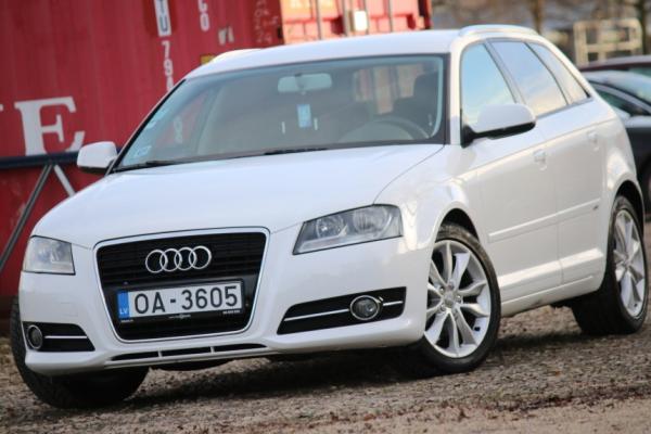 Balts Audi A3 2012 Rīga, ar dzinēja tilpumu 2.00 L un nobraukumu 267 tūkst. km par 6590 €, foto 1 vietnē AUTOMOTO.COM.LV
