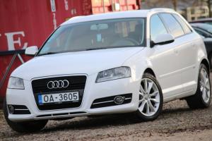White Audi A3 2012 in Riga, with an engine capacity of 2.00 L and mileage of 267 thousand km for 6590 €, photo  on AUTOMOTO.COM.LV