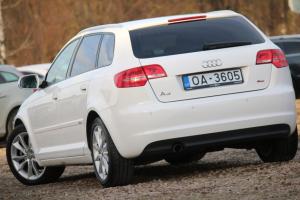 White Audi A3 2012 in Riga, with an engine capacity of 2.00 L and mileage of 267 thousand km for 6590 €, photo 9 on AUTOMOTO.COM.LV