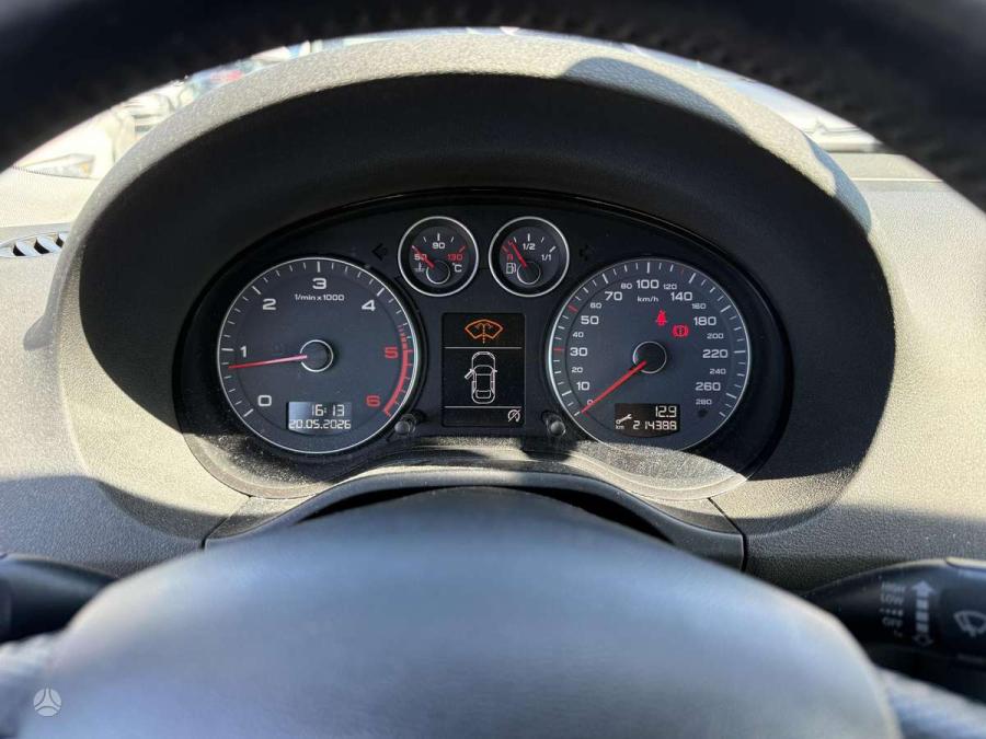 Balts Audi A3 2012 Šauļi, ar dzinēja tilpumu 1.60 L un nobraukumu 214 tūkst. km par 3650 €, foto 13 vietnē AUTOMOTO.COM.LV