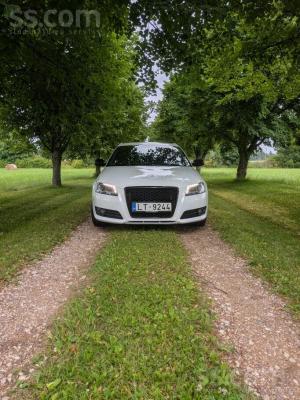 White Audi A3 2012 in Cesis, with an engine capacity of 1.60 L and mileage of 0 thousand km for 4850 €, photo  on AUTOMOTO.COM.LV