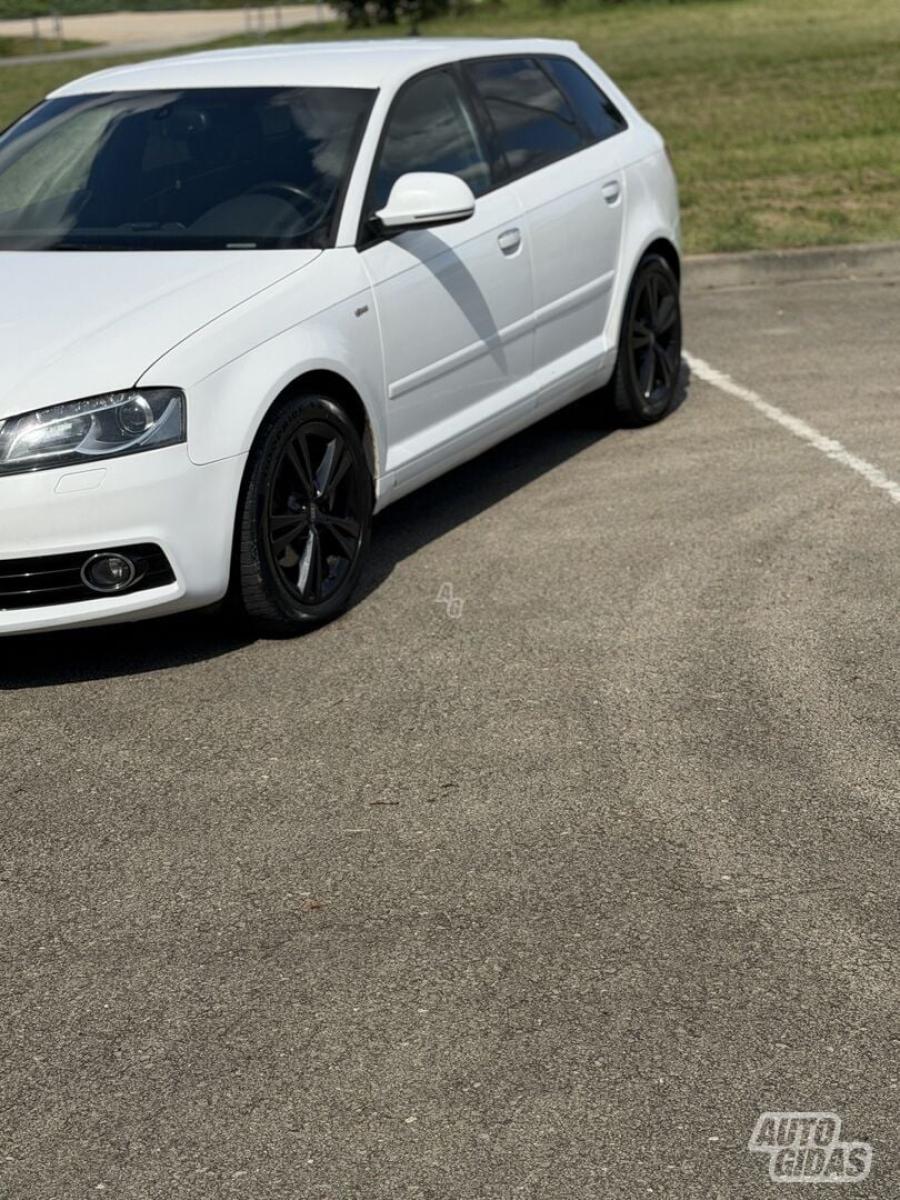 White Audi A3 2012 in Kelme, with an engine capacity of 2.00 L and mileage of 288 thousand km for 4800 €, photo 3 on AUTOMOTO.COM.LV