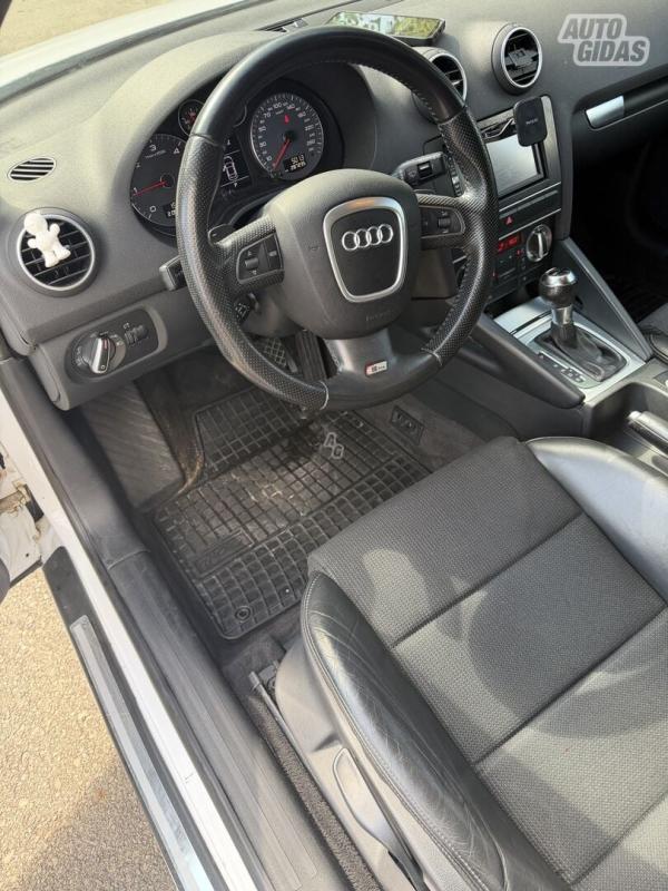 White Audi A3 2012 in Kelme, with an engine capacity of 2.00 L and mileage of 288 thousand km for 4800 €, photo 6 on AUTOMOTO.COM.LV