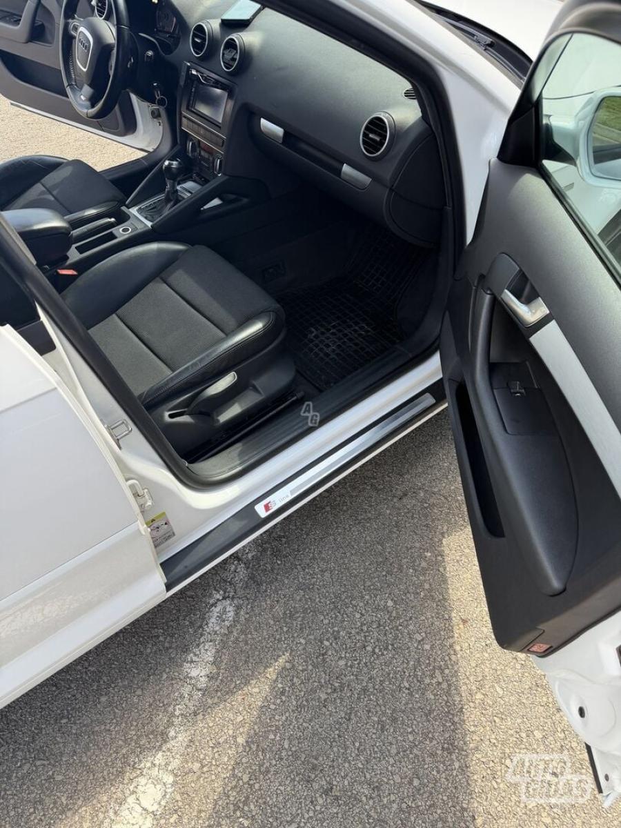 White Audi A3 2012 in Kelme, with an engine capacity of 2.00 L and mileage of 288 thousand km for 4800 €, photo 11 on AUTOMOTO.COM.LV
