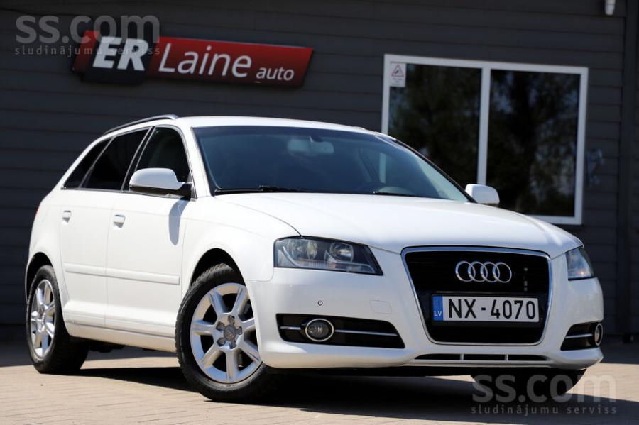 Balts Audi A3 2012 Tukums, ar dzinēja tilpumu 1.60 L un nobraukumu 288 tūkst. km par 5800 €, foto 1 vietnē AUTOMOTO.COM.LV