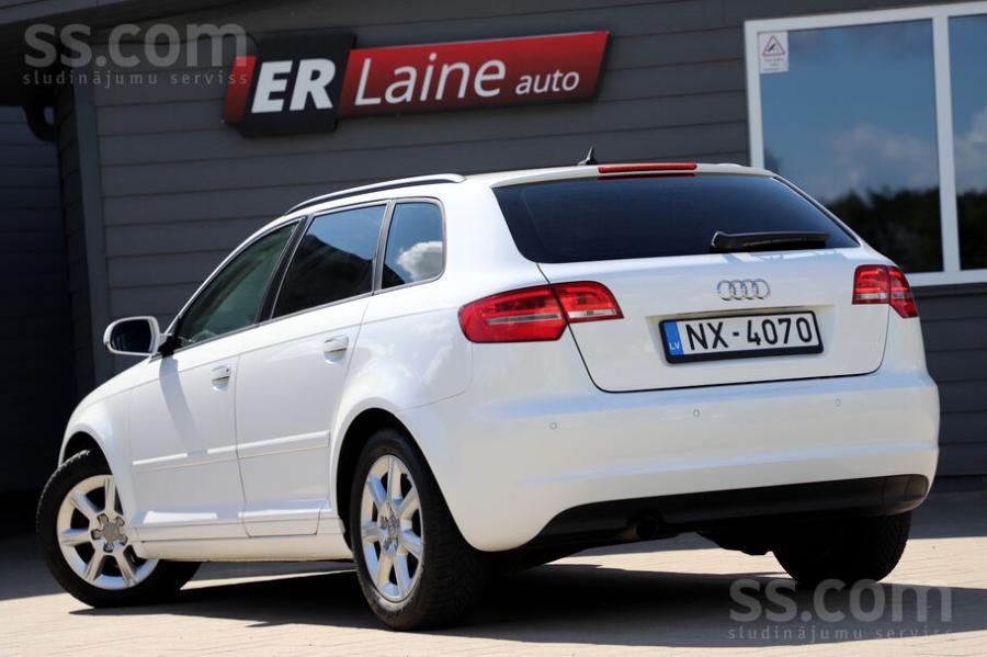 Balts Audi A3 2012 Tukums, ar dzinēja tilpumu 1.60 L un nobraukumu 288 tūkst. km par 5800 €, foto 5 vietnē AUTOMOTO.COM.LV