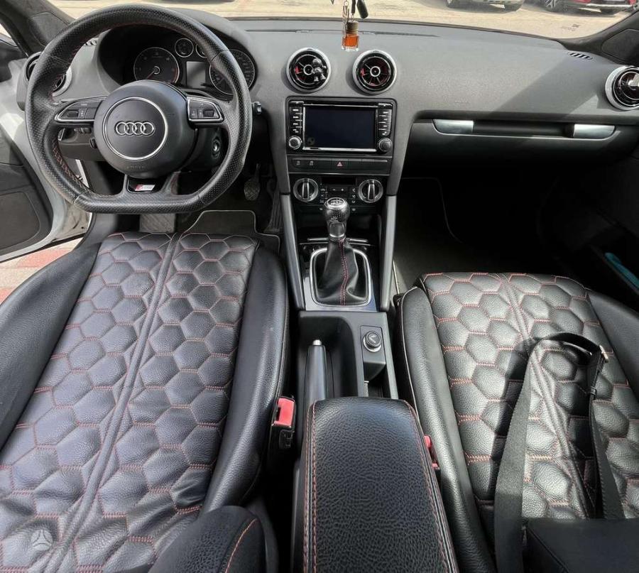 Balts Audi A3 2012 Viļņa, ar dzinēja tilpumu 1.97 L un nobraukumu 199 tūkst. km par 6200 €, foto 6 vietnē AUTOMOTO.COM.LV