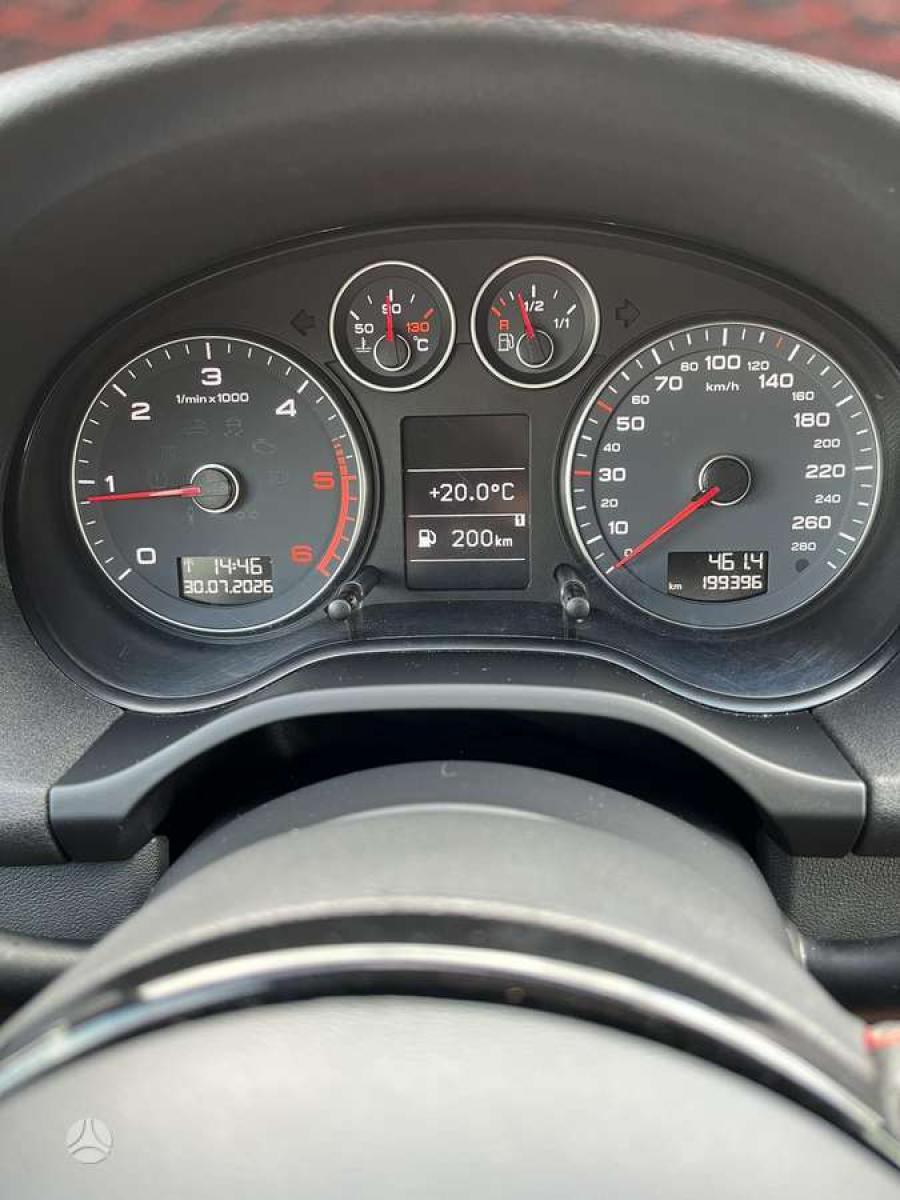 Balts Audi A3 2012 Viļņa, ar dzinēja tilpumu 1.97 L un nobraukumu 199 tūkst. km par 6200 €, foto 9 vietnē AUTOMOTO.COM.LV