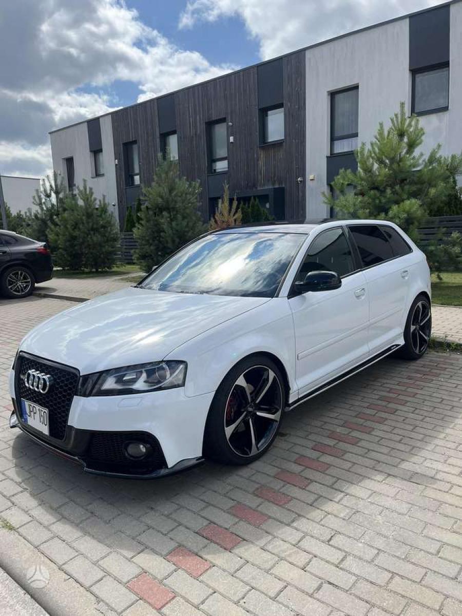 Белый Ауди А3 2012 в Вильнюс, объемом двигателя 1.97 л и пробегом 199 тыс. км за 6200 €, фото 1 на AUTOMOTO.COM.LV