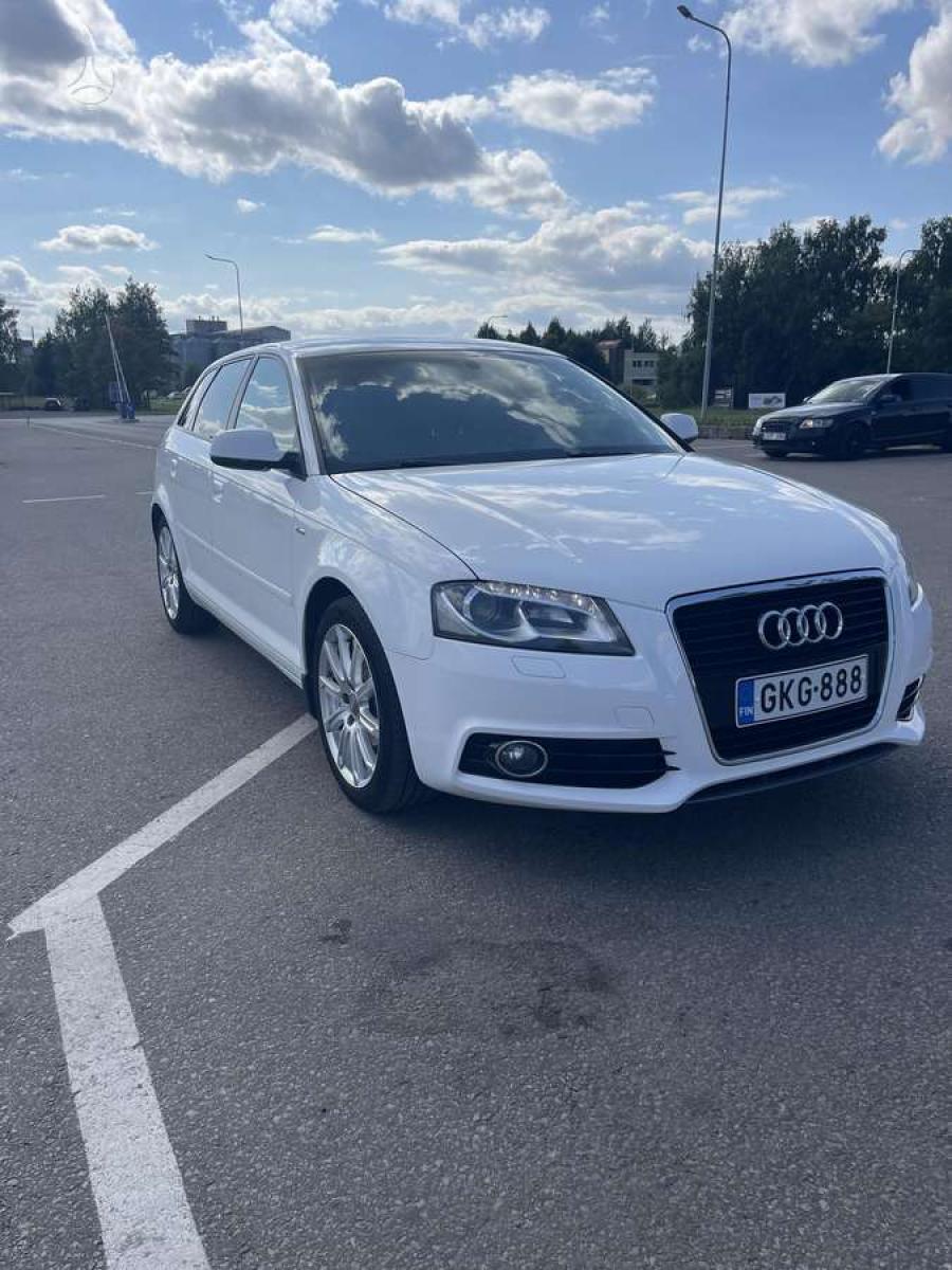Balts Audi A3 2012 Panevēža, ar dzinēja tilpumu 1.20 L un nobraukumu 151 tūkst. km par 5200 €, foto 1 vietnē AUTOMOTO.COM.LV