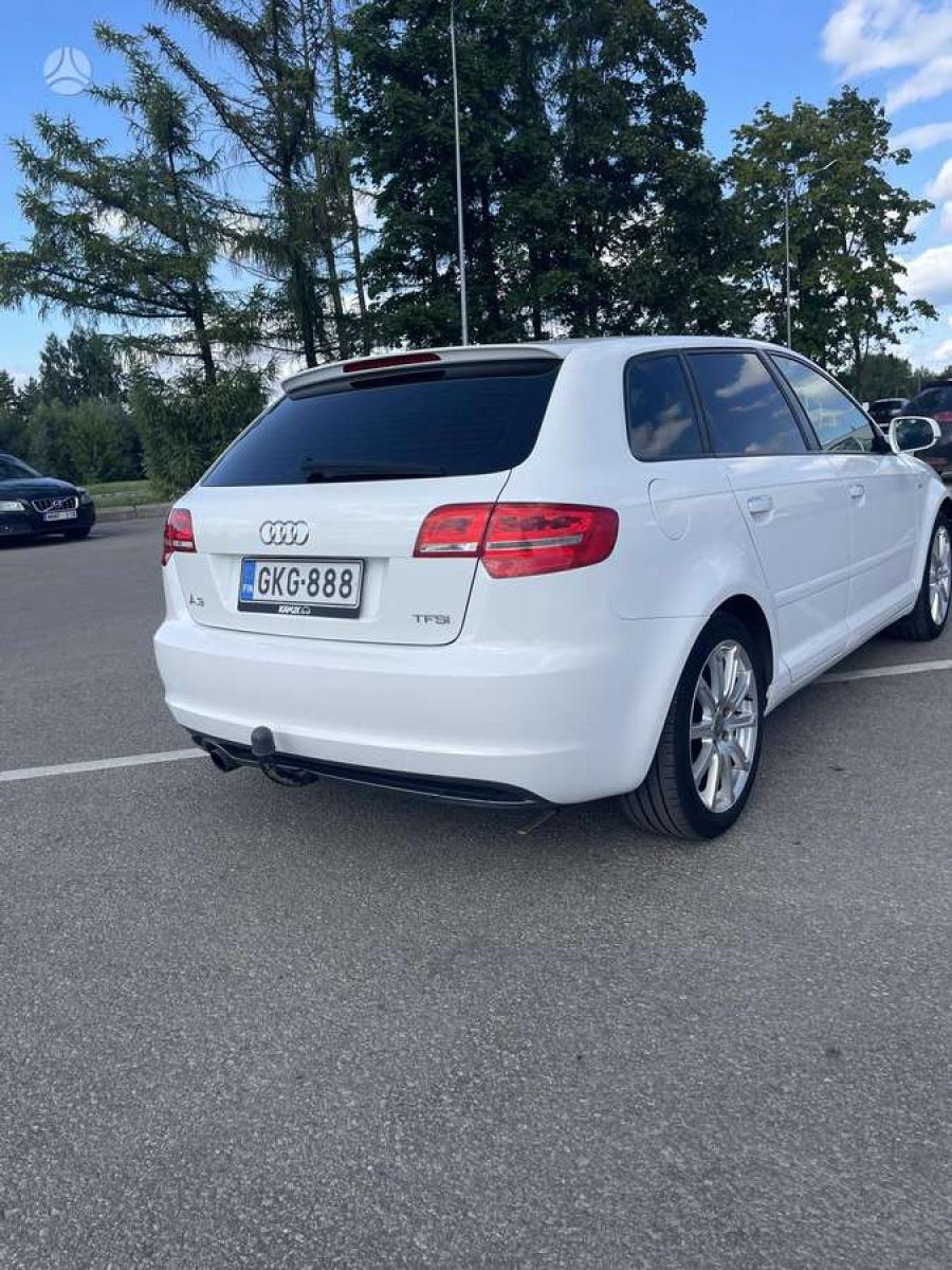 Balts Audi A3 2012 Panevēža, ar dzinēja tilpumu 1.20 L un nobraukumu 151 tūkst. km par 5200 €, foto 5 vietnē AUTOMOTO.COM.LV