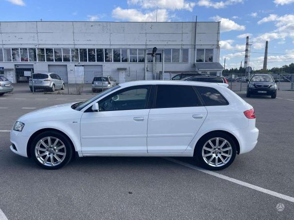 White Audi A3 2012 in Panevezys, with an engine capacity of 1.20 L and mileage of 151 thousand km for 5200 €, photo 5 on AUTOMOTO.COM.LV