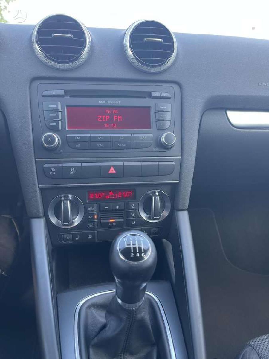 Balts Audi A3 2012 Panevēža, ar dzinēja tilpumu 1.20 L un nobraukumu 151 tūkst. km par 5200 €, foto 10 vietnē AUTOMOTO.COM.LV