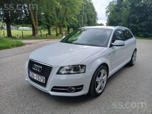 White Audi A3 2012 in Ogre, with an engine capacity of 1.60 L and mileage of 280 thousand km for 7800 €, photo  on AUTOMOTO.COM.LV
