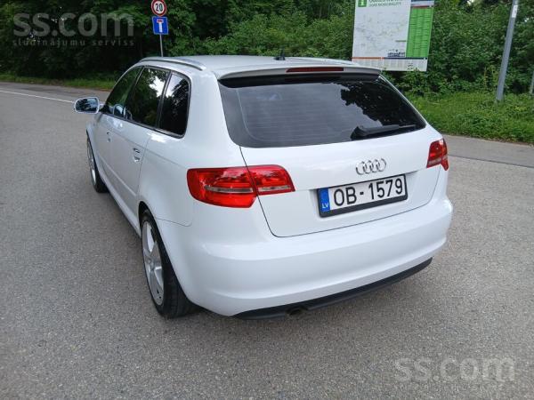 Balts Audi A3 2012 Ogre, ar dzinēja tilpumu 1.60 L un nobraukumu 280 tūkst. km par 7800 €, foto 6 vietnē AUTOMOTO.COM.LV