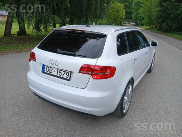 Balts Audi A3 2012 Ogre, ar dzinēja tilpumu 1.60 L un nobraukumu 280 tūkst. km par 7800 €, foto 8 vietnē AUTOMOTO.COM.LV