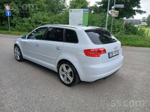 White Audi A3 2012 in Ogre, with an engine capacity of 1.60 L and mileage of 280 thousand km for 7800 €, photo 5 on AUTOMOTO.COM.LV