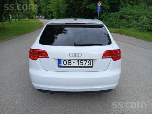 White Audi A3 2012 in Ogre, with an engine capacity of 1.60 L and mileage of 280 thousand km for 7800 €, photo 8 on AUTOMOTO.COM.LV