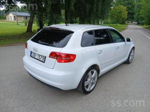 White Audi A3 2012 in Ogre, with an engine capacity of 1.60 L and mileage of 280 thousand km for 7800 €, photo 10 on AUTOMOTO.COM.LV