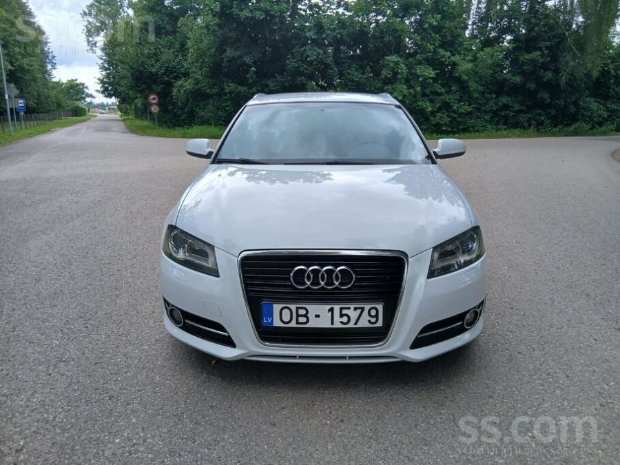 White Audi A3 2012 in Ogre, with an engine capacity of 1.60 L and mileage of 280 thousand km for 7800 €, photo 14 on AUTOMOTO.COM.LV