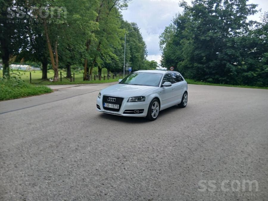 White Audi A3 2012 in Ogre, with an engine capacity of 1.60 L and mileage of 280 thousand km for 7800 €, photo 15 on AUTOMOTO.COM.LV