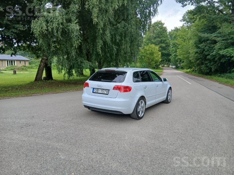 White Audi A3 2012 in Ogre, with an engine capacity of 1.60 L and mileage of 280 thousand km for 7800 €, photo 16 on AUTOMOTO.COM.LV