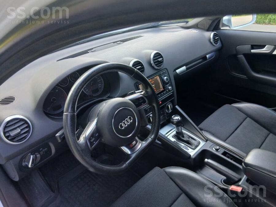 White Audi A3 2012 in Ogre, with an engine capacity of 1.60 L and mileage of 280 thousand km for 7800 €, photo 21 on AUTOMOTO.COM.LV