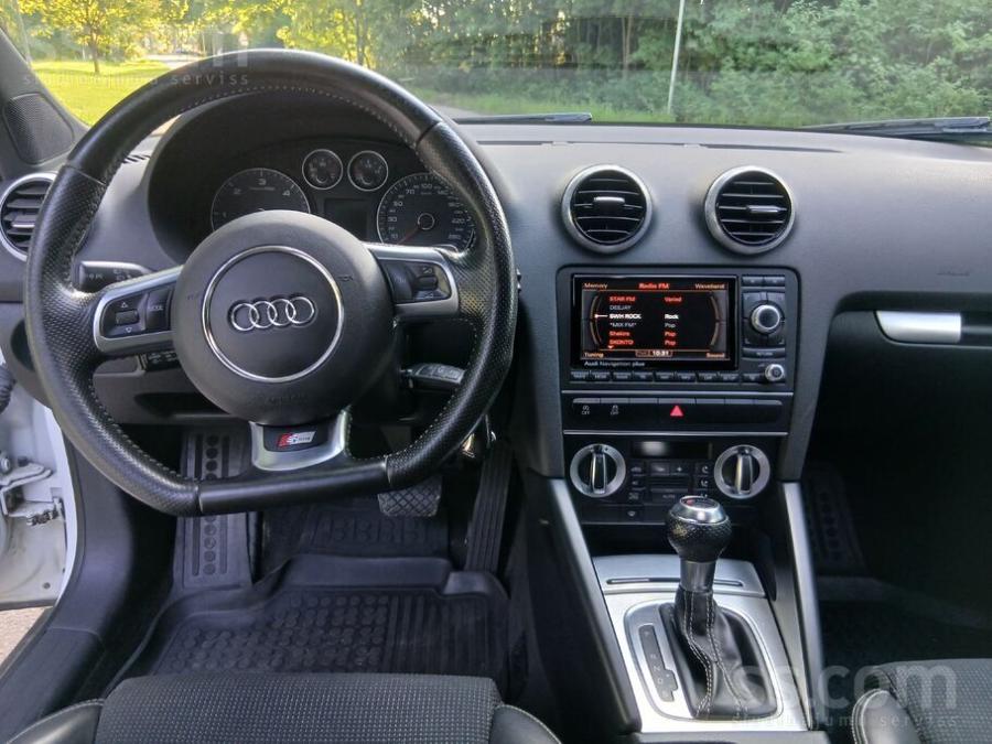 White Audi A3 2012 in Ogre, with an engine capacity of 1.60 L and mileage of 280 thousand km for 7800 €, photo 23 on AUTOMOTO.COM.LV