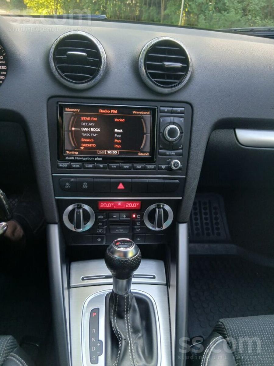 White Audi A3 2012 in Ogre, with an engine capacity of 1.60 L and mileage of 280 thousand km for 7800 €, photo 24 on AUTOMOTO.COM.LV